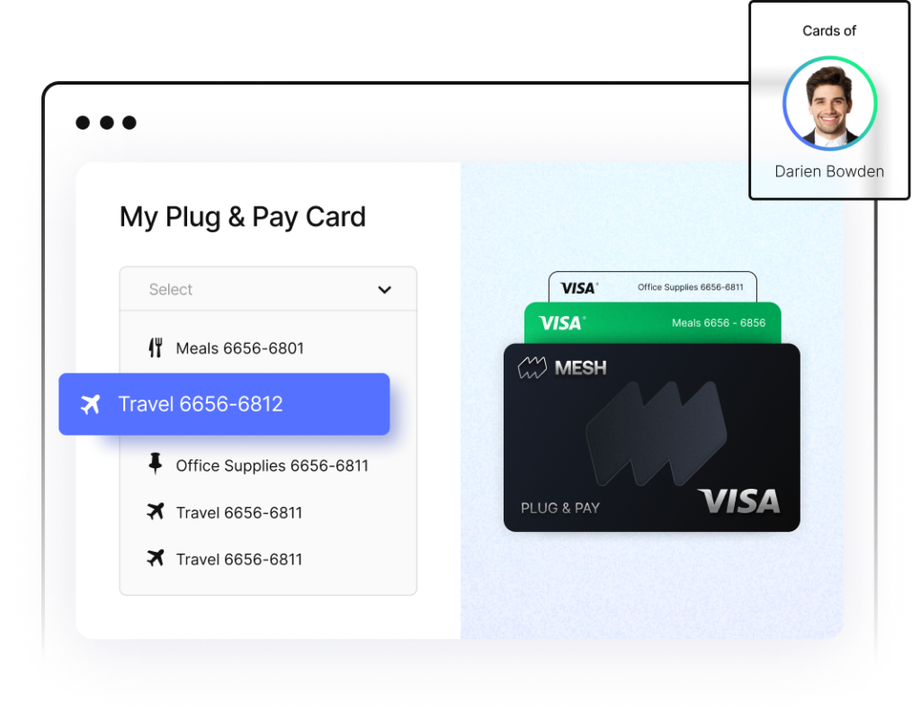 Our Plug & Pay Card | Mesh