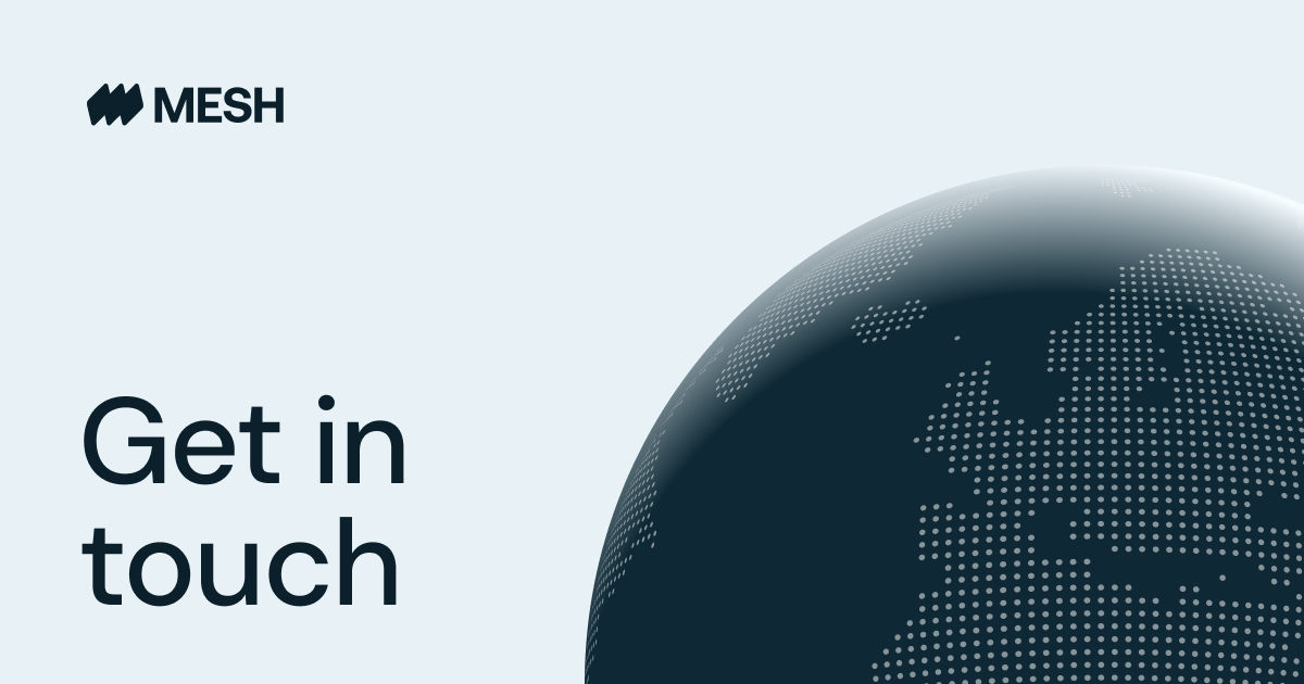 Contact Us | Mesh