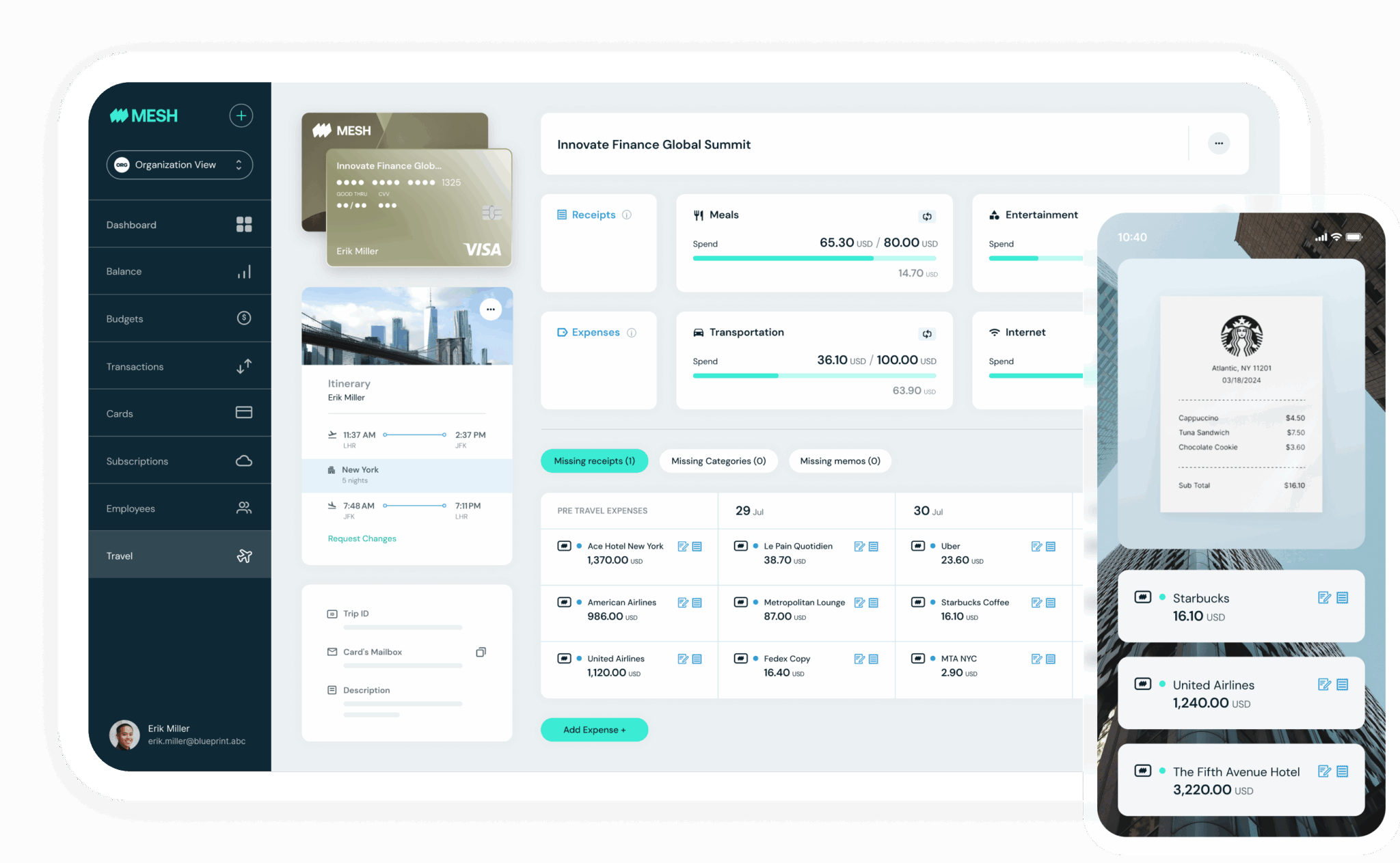 Business travel reporting: A complete guide for companies | Mesh